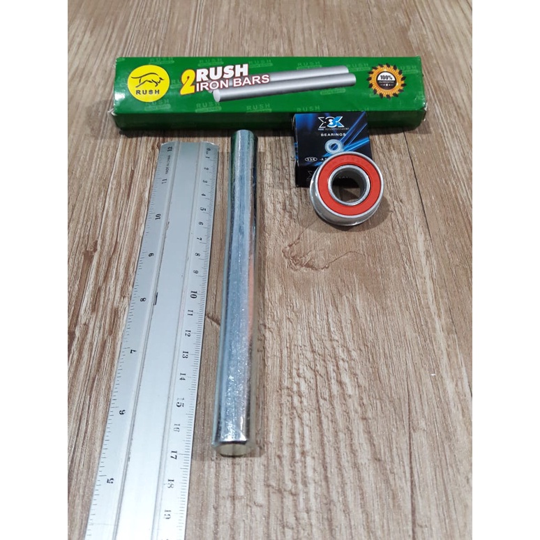 Jual MURAH As Roda + Lahar Bearing Gerobak Sorong As Lahar Ban Gerobak ...