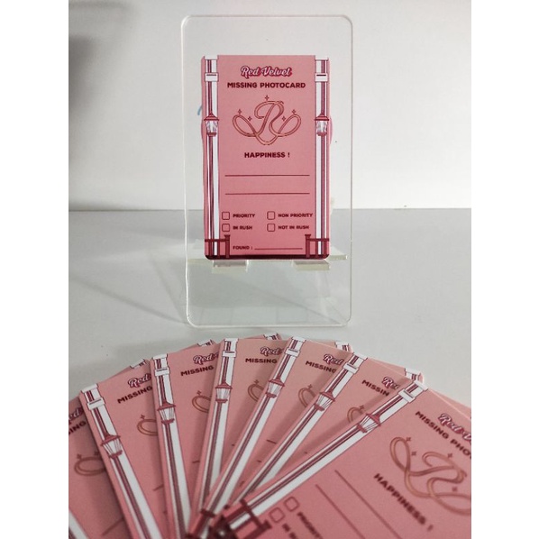 Jual RED VELVET MISSING PHOTOCARD BINDER FILLERS | Shopee Indonesia