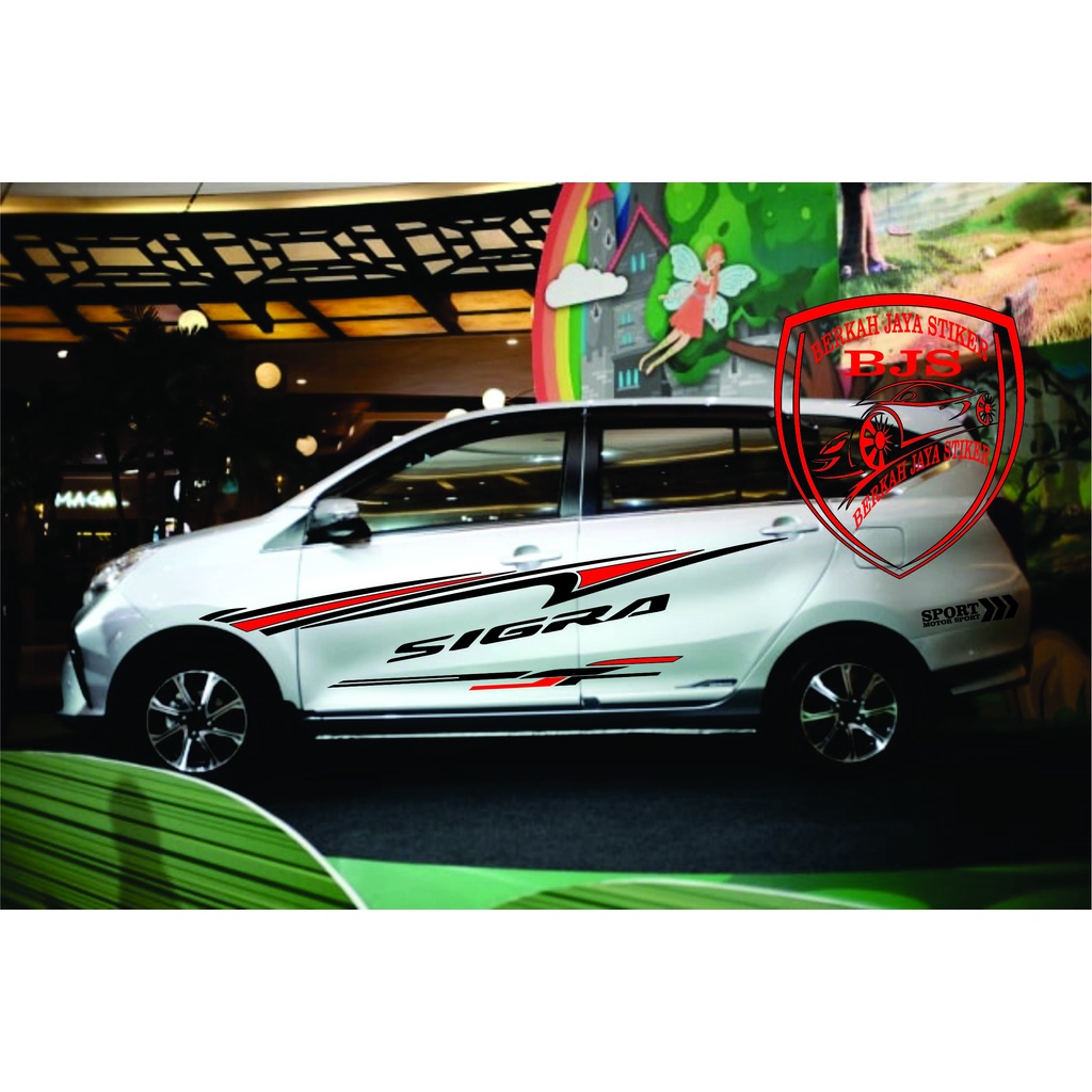 Jual NEW list side striping sticker stiker calya mobil toyota Stiker ...