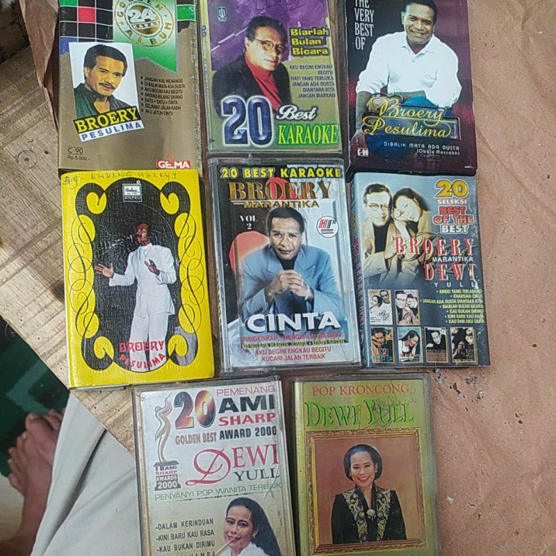 Jual Kaset Pita Indonesia - Broery - Dewi Yull | Shopee Indonesia