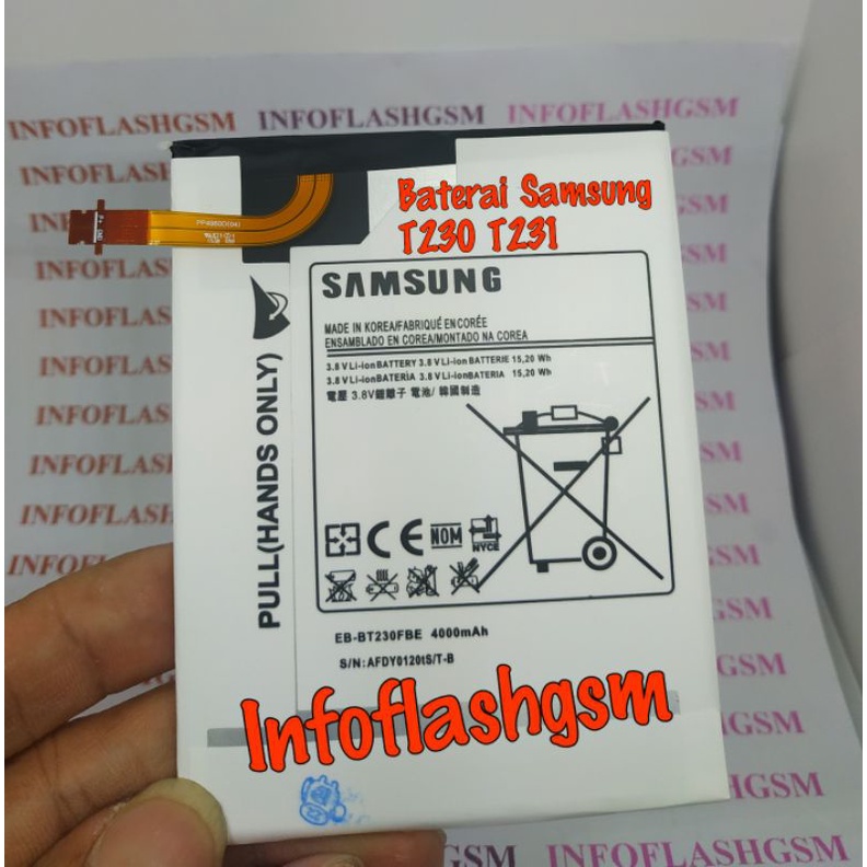 Jual Baterai Battery Samsung Galaxy Tab 4 T230 / T231 Original | Shopee ...