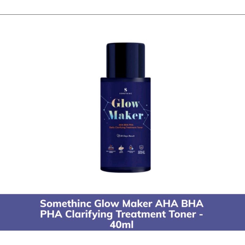 Jual somethinc glow maker toner 40 ml | Shopee Indonesia