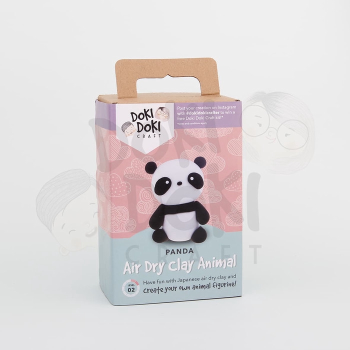 Jual Animal Clay Craft Kit - DIY - Panda Kerajinan Tangan | Shopee ...