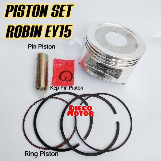 Jual EY15 Piston Assy Seher Komplit Mesin Penggerak Robin 3,5HP | Shopee Indonesia