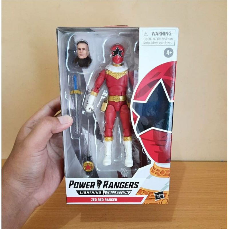 Jual Power Rangers Lightning Collection Zeo Red Ranger Original Hasbro ...