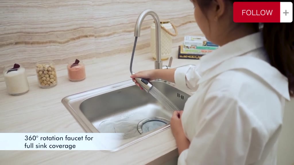 Jual [KERAN.ID] Kran angsa tarik / Kran cuci piring fleksibel bisa ...