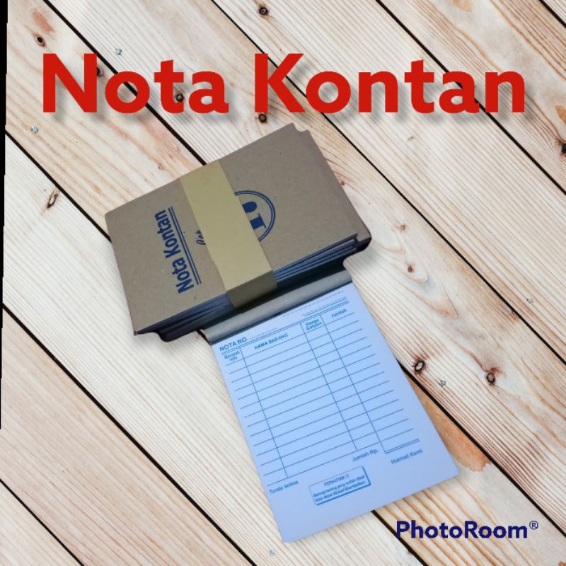 Jual Buku Nota kontan 1 ply 30 lmbr | Shopee Indonesia