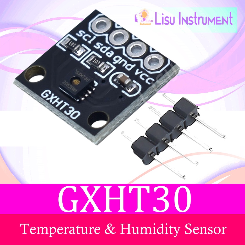 Jual GXHT30 Temperature and Humidity Sensor Module Breakout Compatible ...