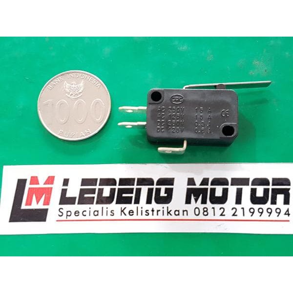 Jual Micro Switch Gagang Lampu Dim Saklar Jauh Dekat MicroSwitch Waterproof LEDENG MOTOR ...