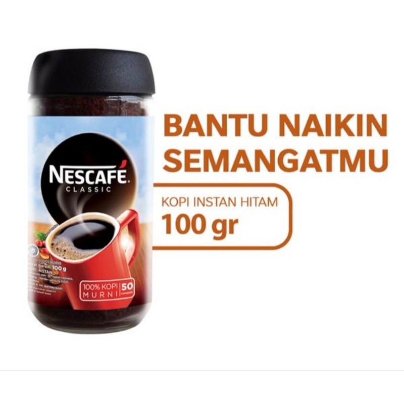 Jual Nescafe Classic Jar 100 Gr | Shopee Indonesia