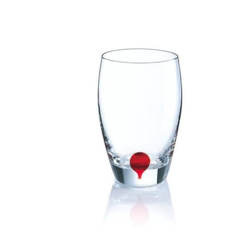 Jual Gelas Luminarc Drip Red High Ball 35cl Set of 4pcs | Shopee Indonesia