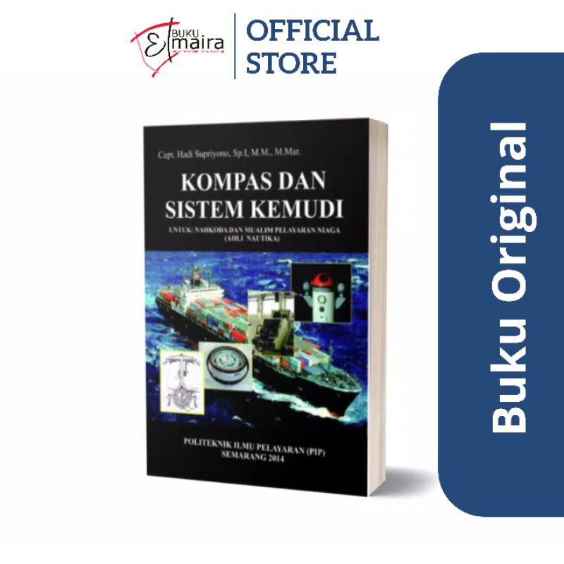 Jual Buku Kompas dan Sistem Kemudi untuk Nakhoda dan Mualim Pelayaran ...