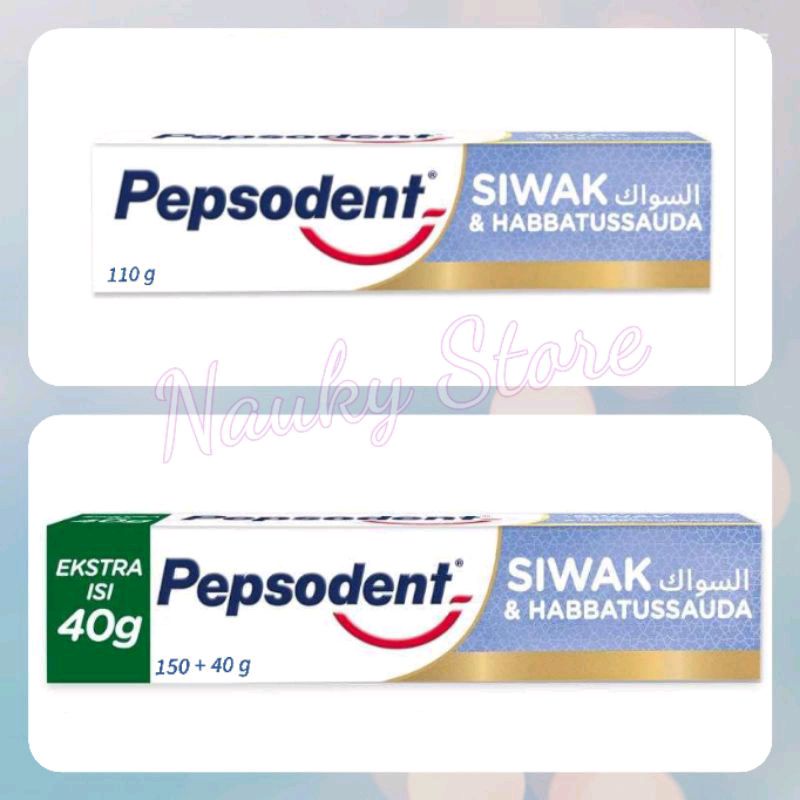 Jual Pepsodent Pasta Gigi Siwak & Habbatussauda 110 & 190 gr | Shopee ...