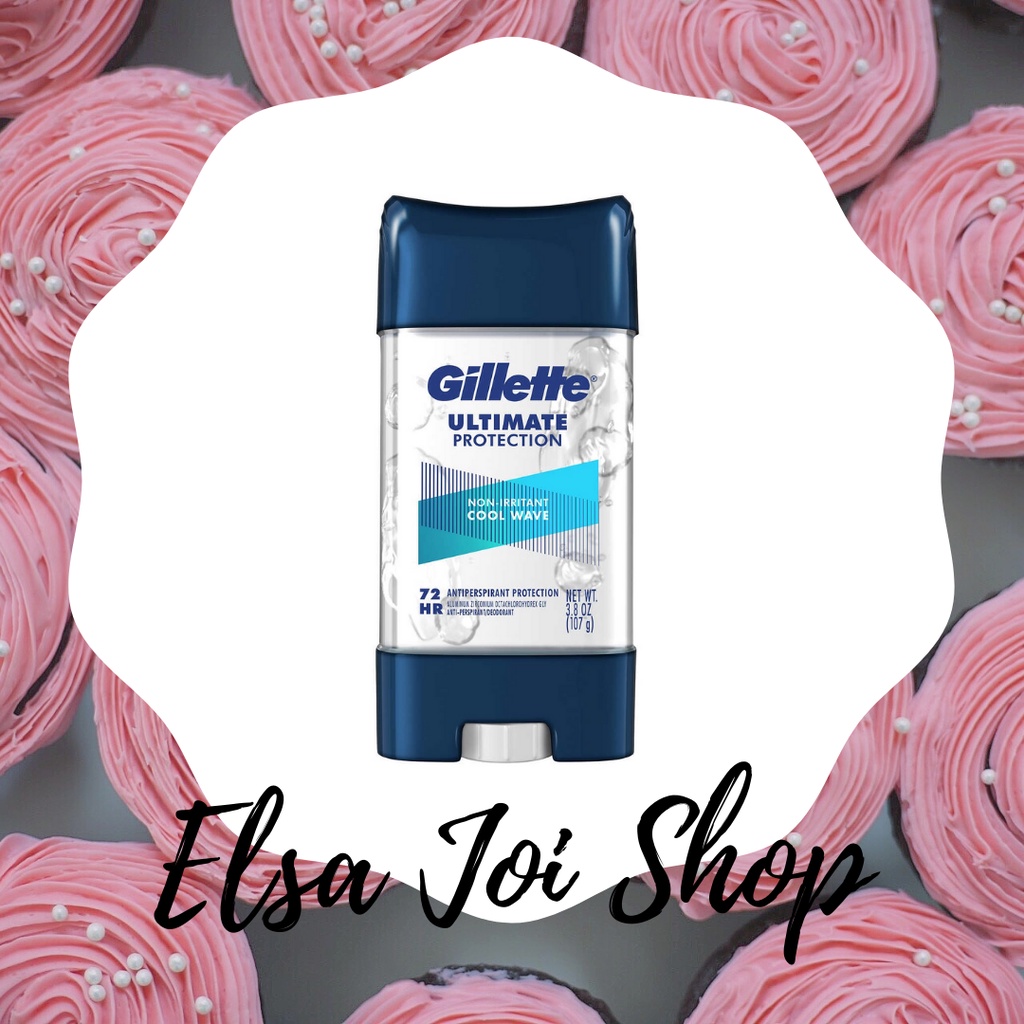 Jual Gillette Ultimate Protection 6 in 1 Cool Wave Deodorant - 107 Gr ...
