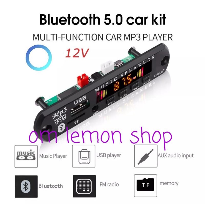 Jual modul mp3 bluetooth 12V 98BT | Shopee Indonesia