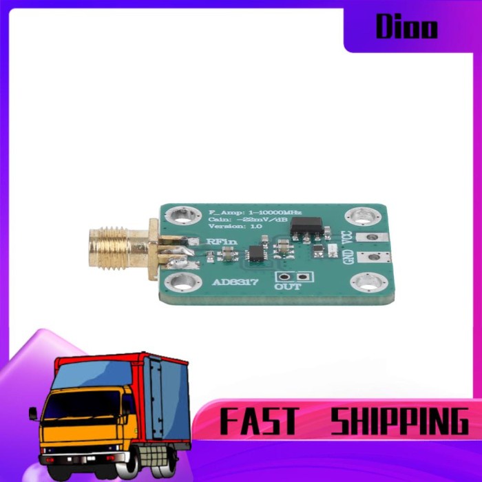 Jual Promo Dioo 50mA RF Log Detector Logarithmic Signal Power ...