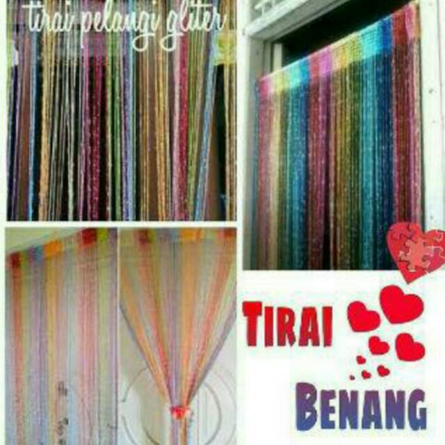 Jual Tirai benang gliter | Shopee Indonesia