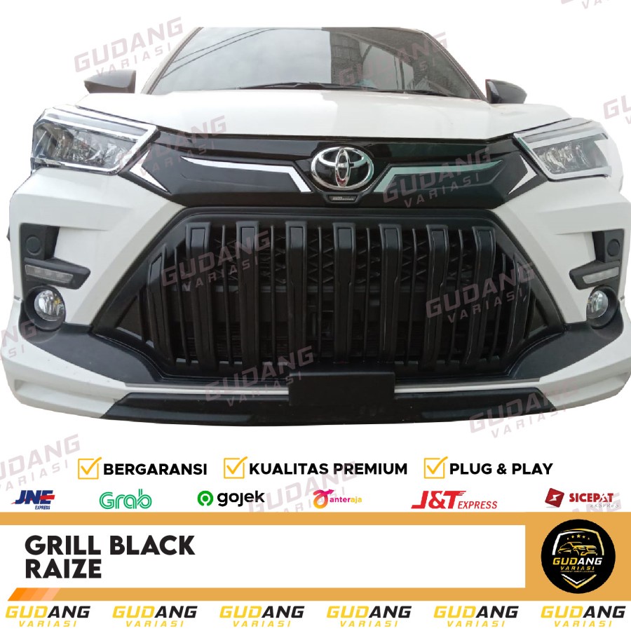 Jual Grill Raize Model Apollo Black /Hitam | Shopee Indonesia