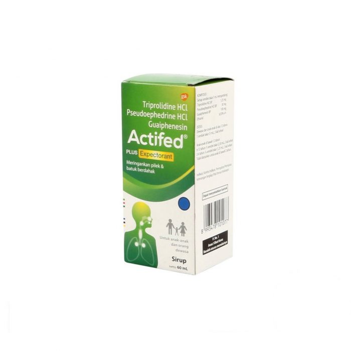 Jual ACTIFED SYR PLUS EXP 60ML HIJAU | Shopee Indonesia