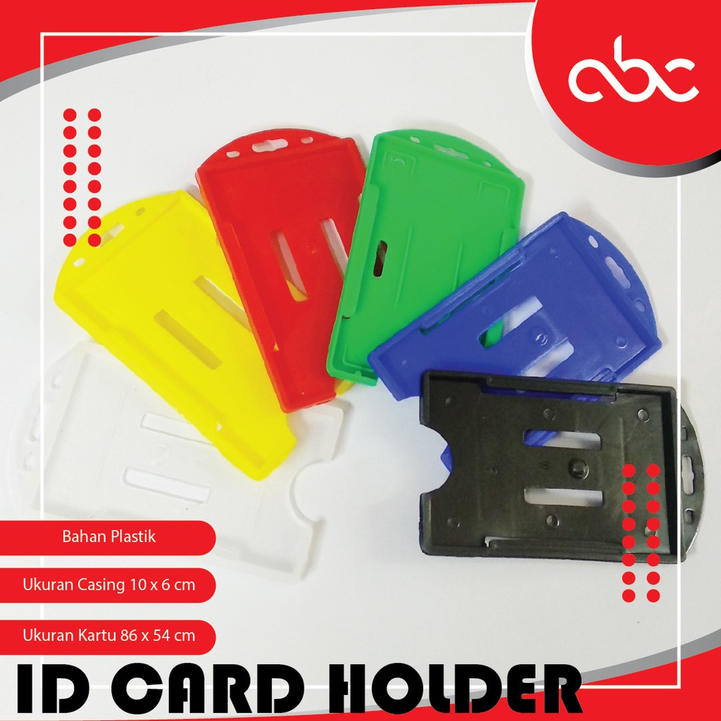 Jual Casing ID Card Holder utk dipesan dgn ID Card PVC | Shopee Indonesia