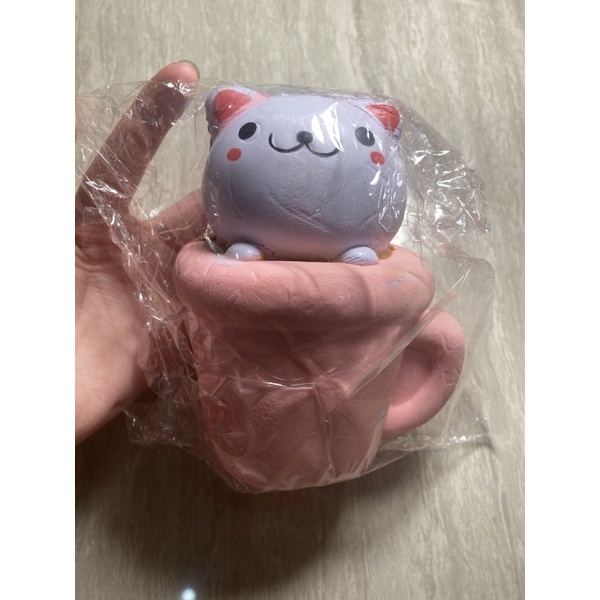 Jual cat in a cup squishy (non-licensed) | Shopee Indonesia