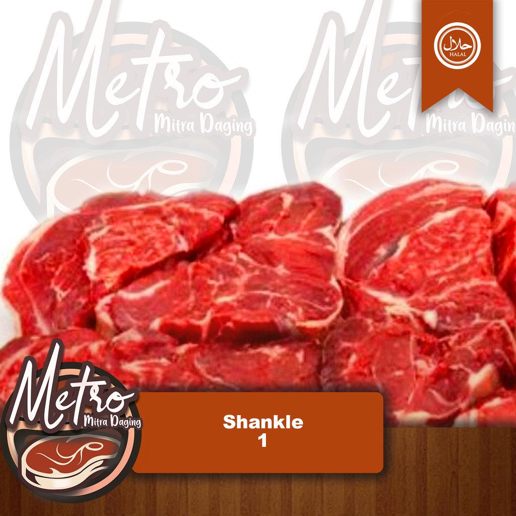 Jual Daging Sapi Sengkel / Shankle Premium Beef AUS Kemasan 1kg HALAL ...
