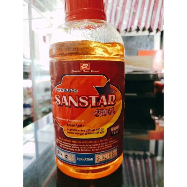 Jual HERBISIDA SISTEMIK SANSTAR 480SL 1L ORIGINAL | Shopee Indonesia