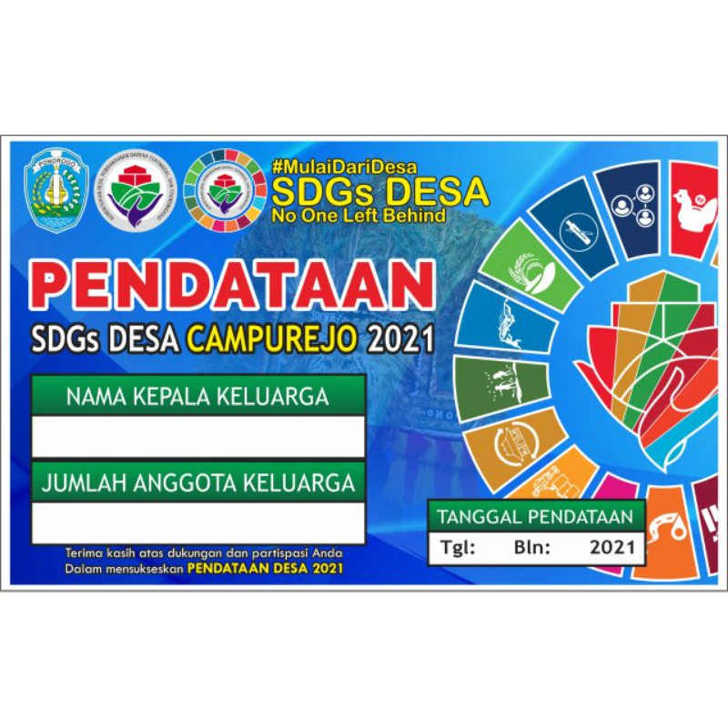 Jual Stiker SDGs Desa | Shopee Indonesia