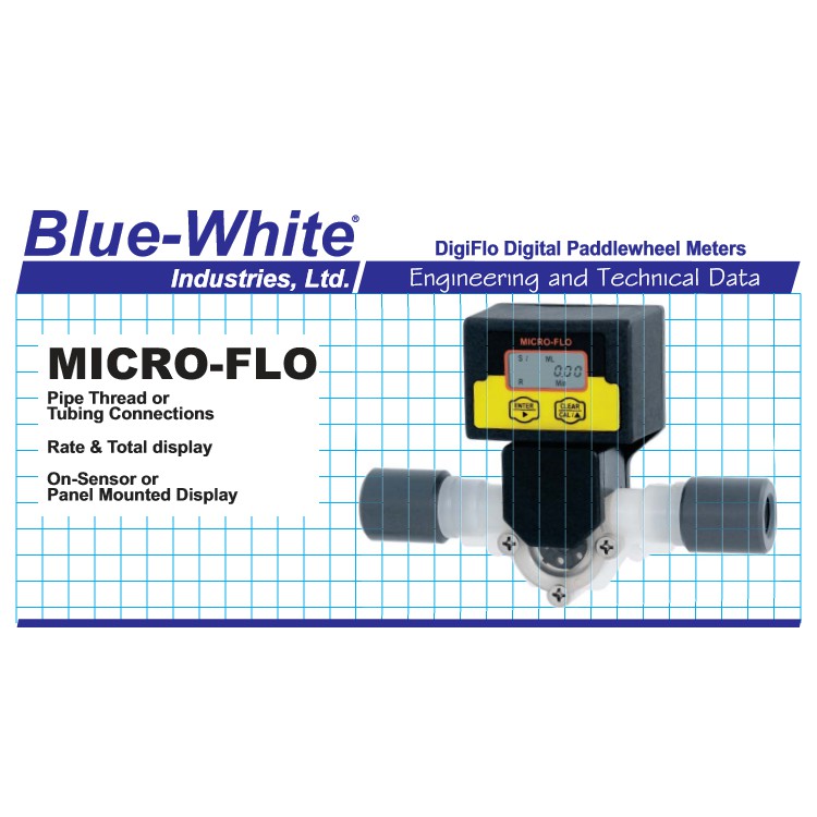 Jual Blue White Peristaltic Dosing MICRO FLO Flow Verification System ...
