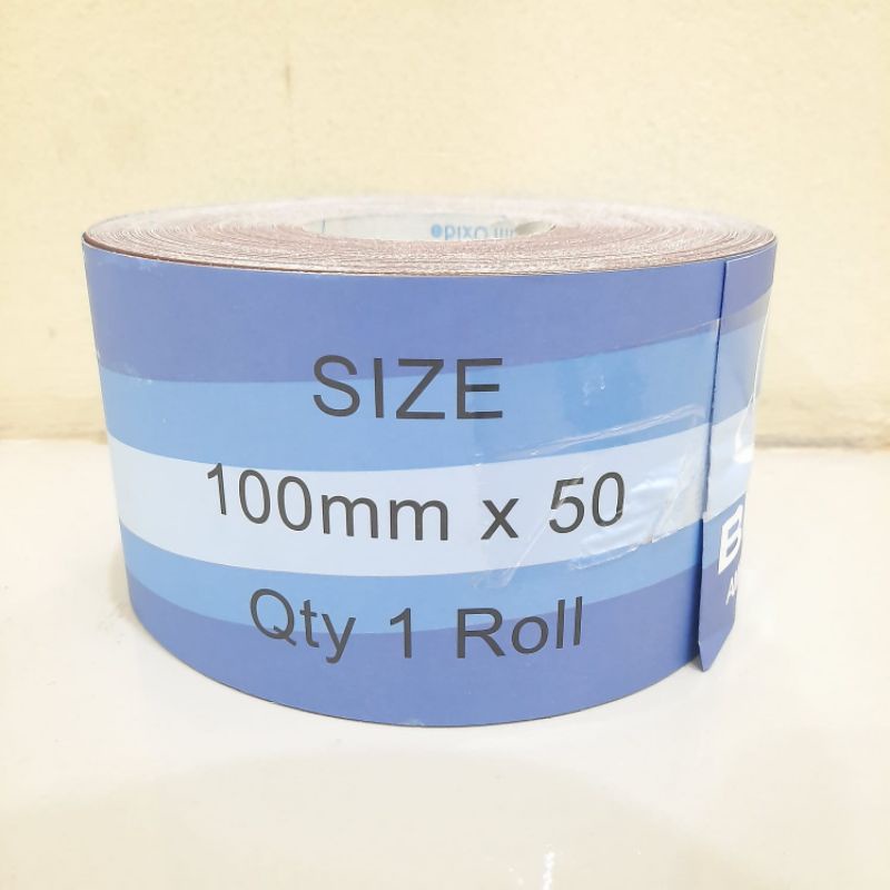 Jual Amplas Roll Bima (#80/#240/#320/#60/#180/#100) Amplas Kayu METERAN ...