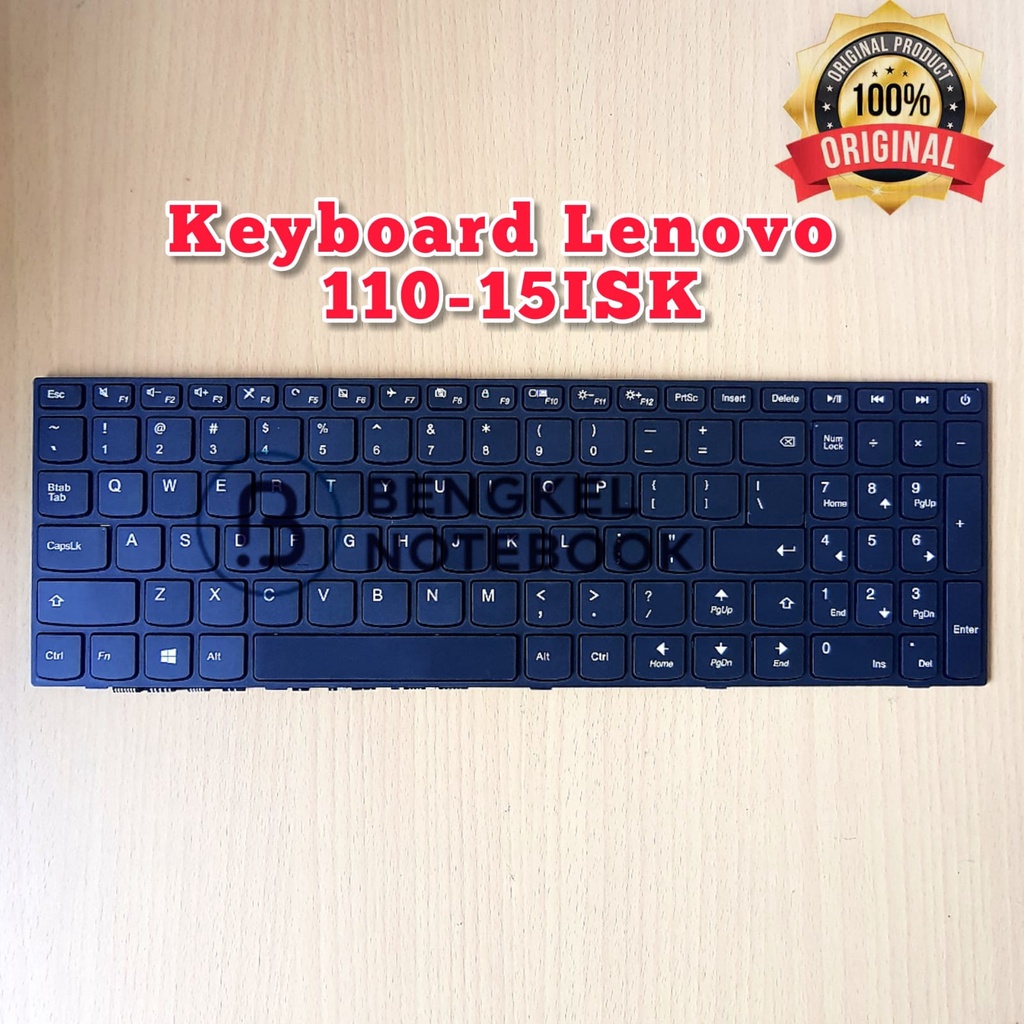 Jual Keyboard Lenovo Ideapad 110-15ISK 110-17ACL 110-17IKB 110-17ISK ...