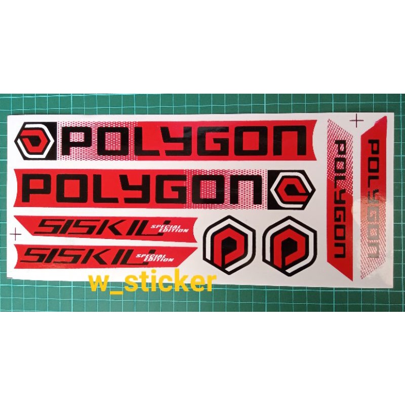 Jual Sticker sepeda polygon Polygon siskiu | Shopee Indonesia