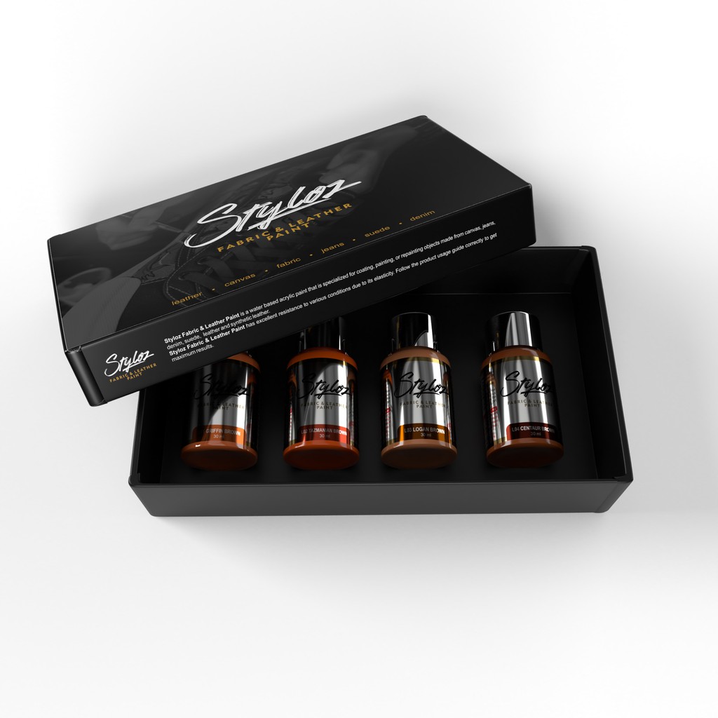 Jual Styloz Fabric and Leather Paint 30 ml - Leather Pack | Shopee ...