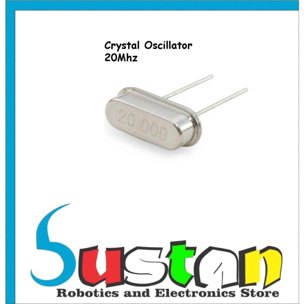 Jual CRYSTAL 20.000 HC-49S XTAL 20MHZ OSCILLATOR QUART 20.000 MHZ ...