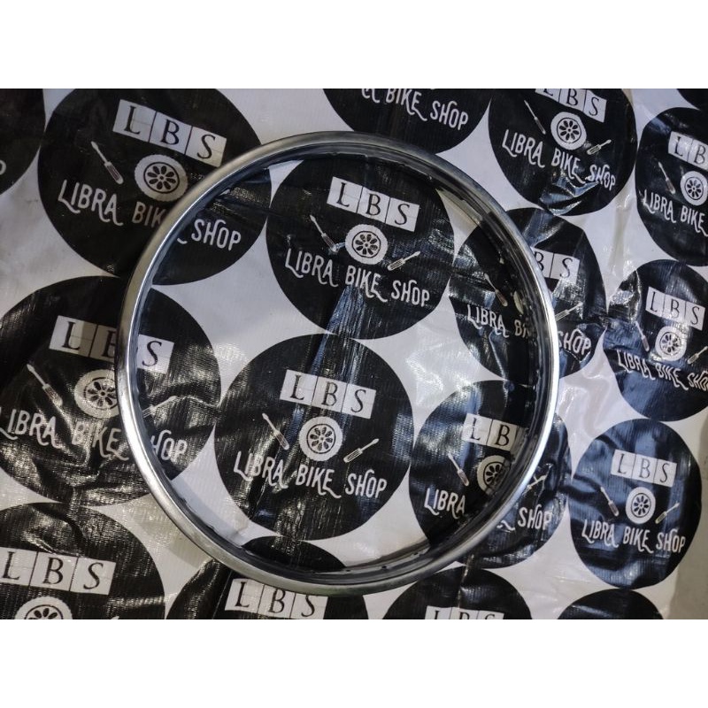 Jual SATU PASANG RIMS MAYA BESI 20 36H CHROME VELG RIM | Shopee Indonesia