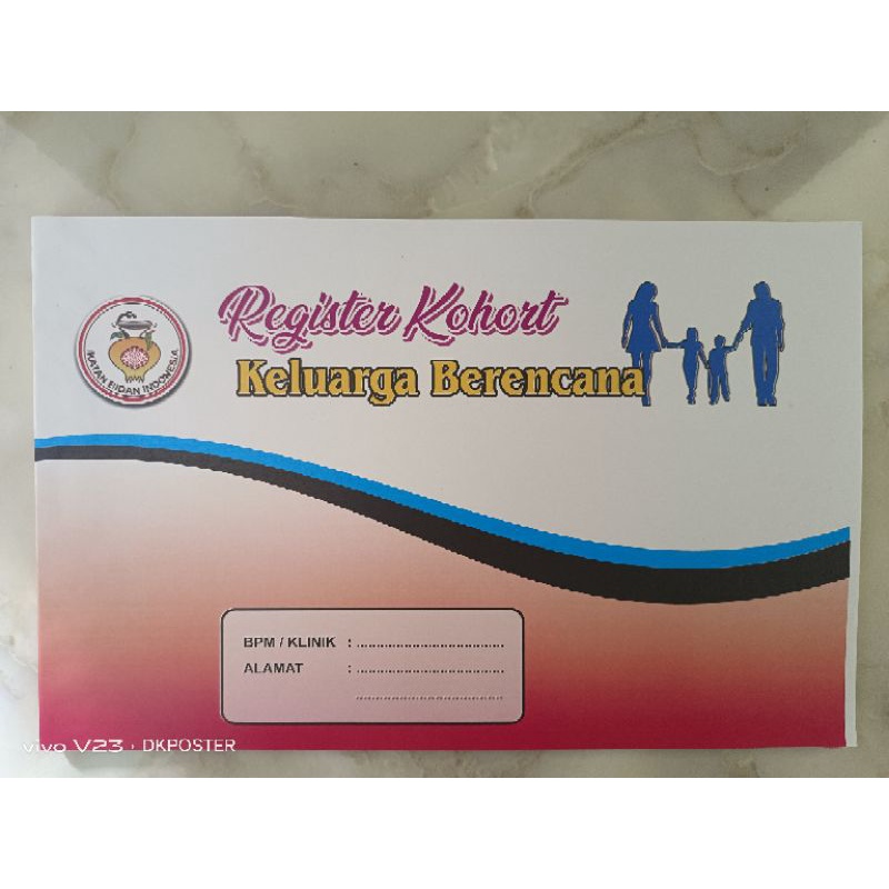 Jual BUKU REGISTER KOHORT KB | Shopee Indonesia