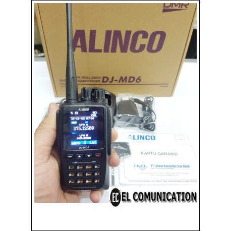 Jual HT Alinco DJ-MD6 Digital Dual Band VHF & UHF 350 ORI DJMD6 DJ MD6 DMR | Shopee Indonesia