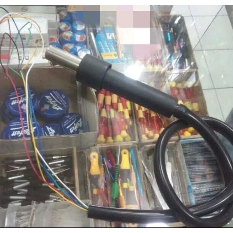 Jual Gagang Blower Quick 857D Gagang Solder Uap Quick 857D 6 kabel ...