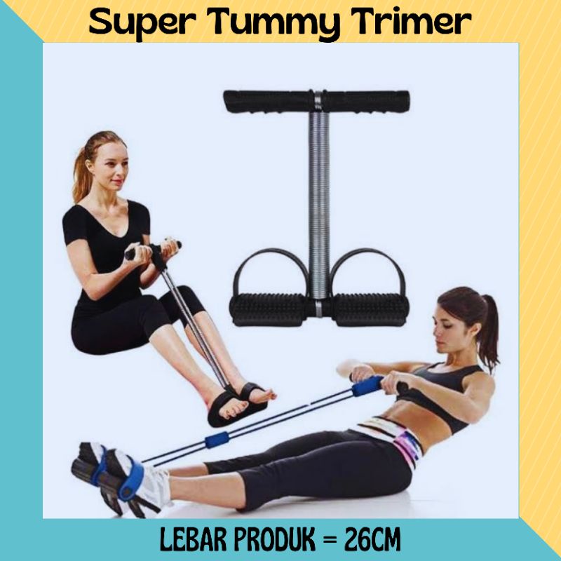 Jual SUPER TUMMY TRIMMER / ALAT PENGECIL PERUT / PENGENCANG/ OLAH RAGA ...
