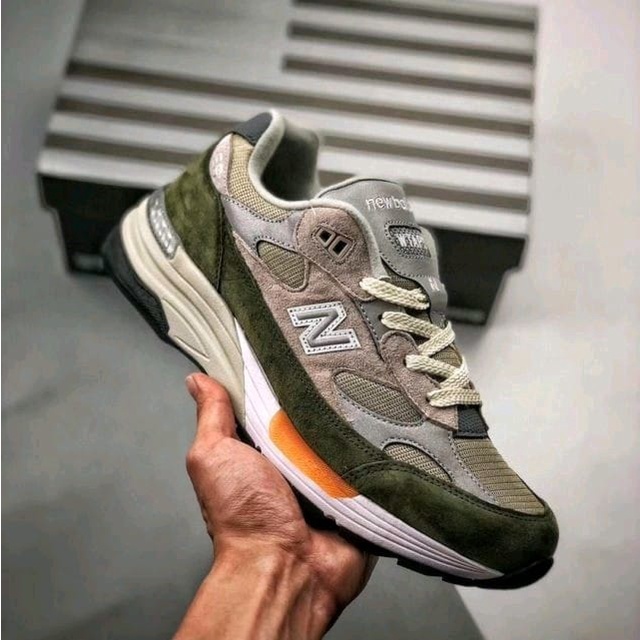 Jual New Balance M992 Grey Green size 40 41 42 43 44 45 Sepatu Sneakers Olahraga | Shopee Indonesia