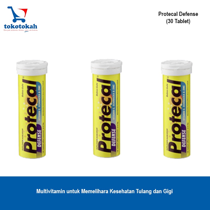 Jual (3PCS) PROTECAL DEFENSE multivitamin daya tahan tubuh produksi ...