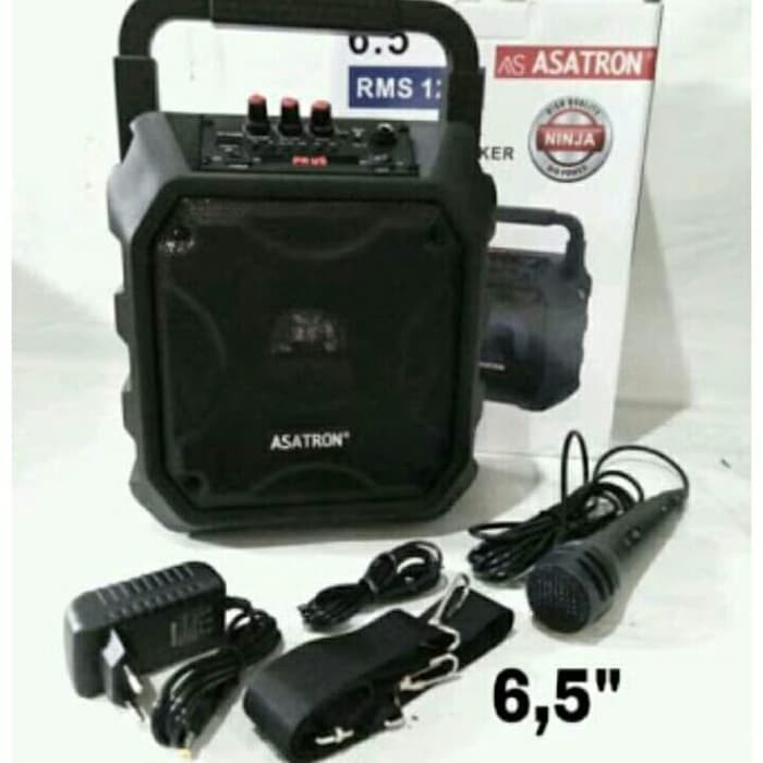 Jual SPEAKER RADIO ASATRON HT 2660 FREE 1 MIC KABEL WIRELESS BLUETOOTH ...