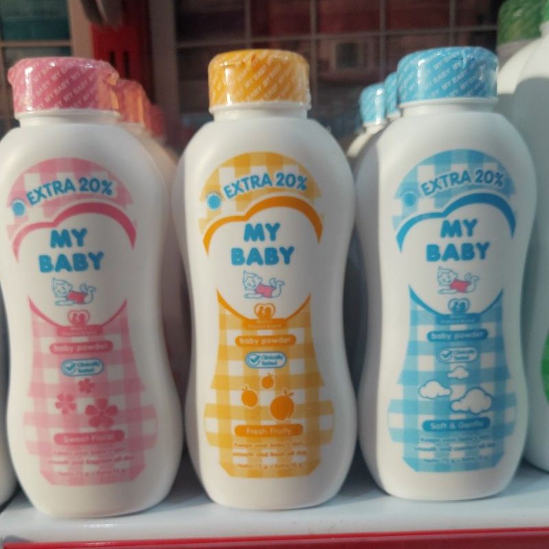 Jual My Baby Powder 100gr + EXTRA 25gr | Shopee Indonesia