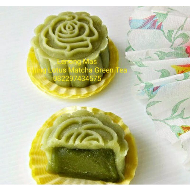Jual Filling Isian Lotus Mooncake Lien Yung Matcha Green Tea Special 1 ...