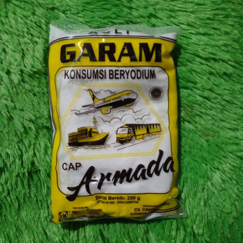 Jual garam cap armada 250g | Shopee Indonesia