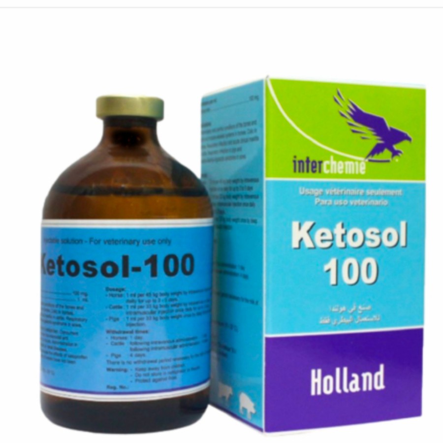 Jual Ketosol 100 ml - anti radang NSAID hewan pengganti phenylject ...