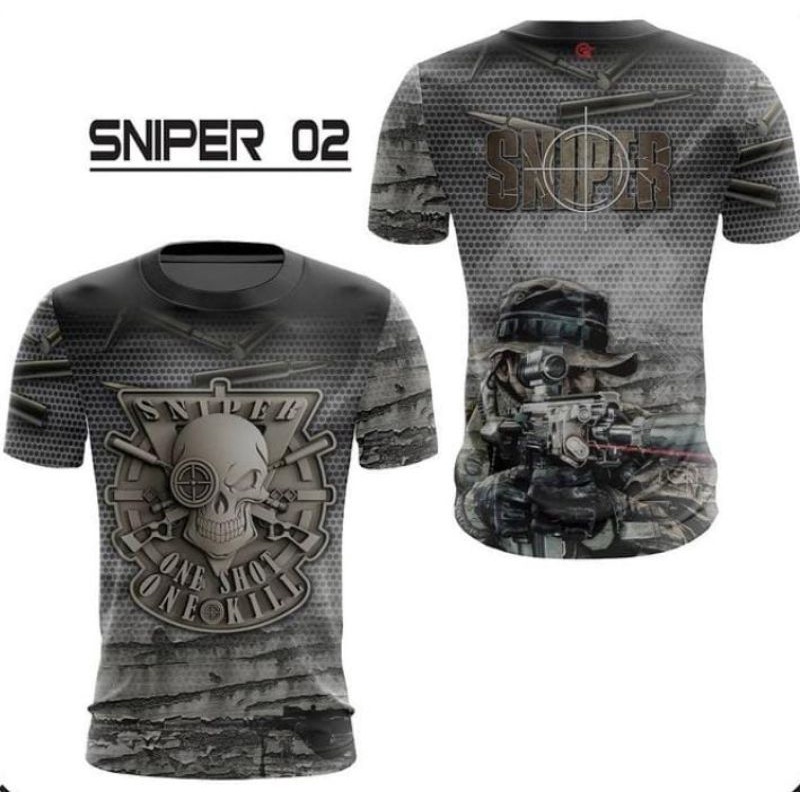 Jual JERSEY SNIPER 02 SUBLIM / KAOS SNIPER FULLPRINT /JERSEY SNIPER ...
