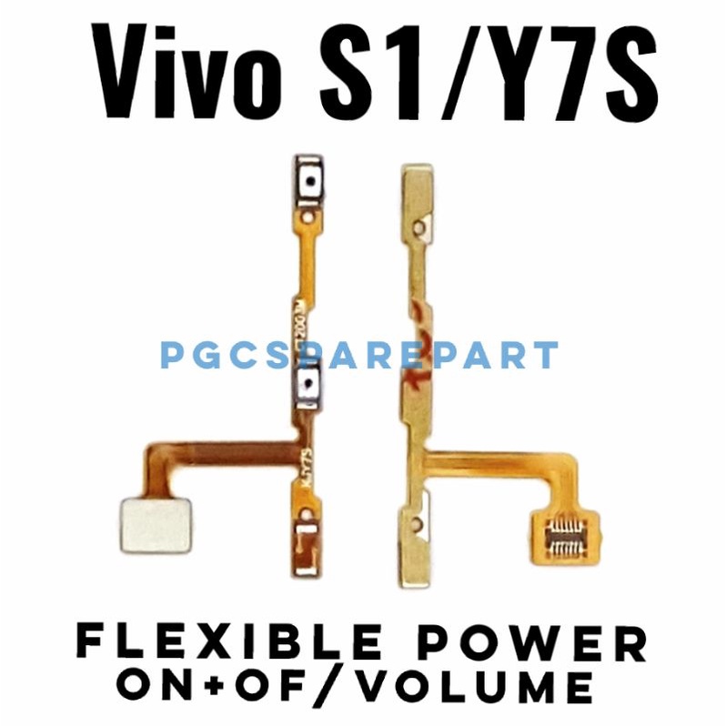 Jual Original Flexible Connector Volume Power On Off Vivo S1 - Y7s - Asia - Flexibel Fleksibel ...