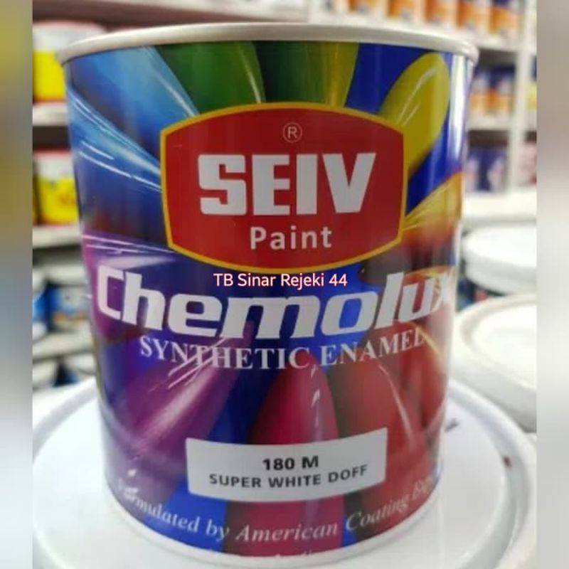 Jual CAT Minyak Kayu Besi SEIV Chemolux 1 KG 1 LITER Synthetic Enamel ...