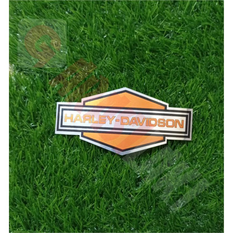 Jual sticker/HARLEY-DAVIDSON/ORANGE(CHROME) | Shopee Indonesia